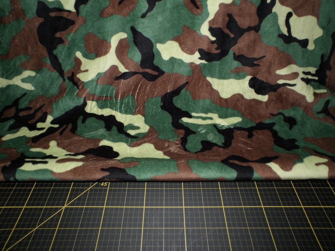 Shannon Fabrics. Rambo Camouflage Minky - 58/60 Inches Wide - Etsy