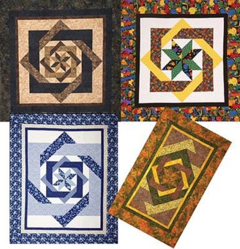 Labyrinth Quilt Pattern Calico Carriage Quilt Designs No - Etsy