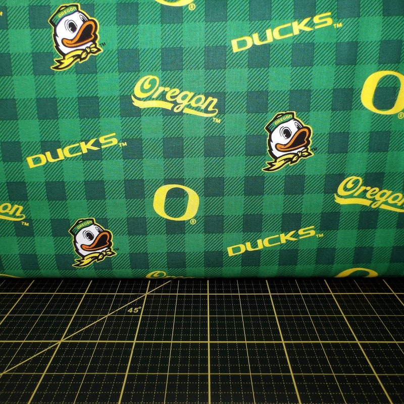 Oregon Ducks Fabric - Etsy