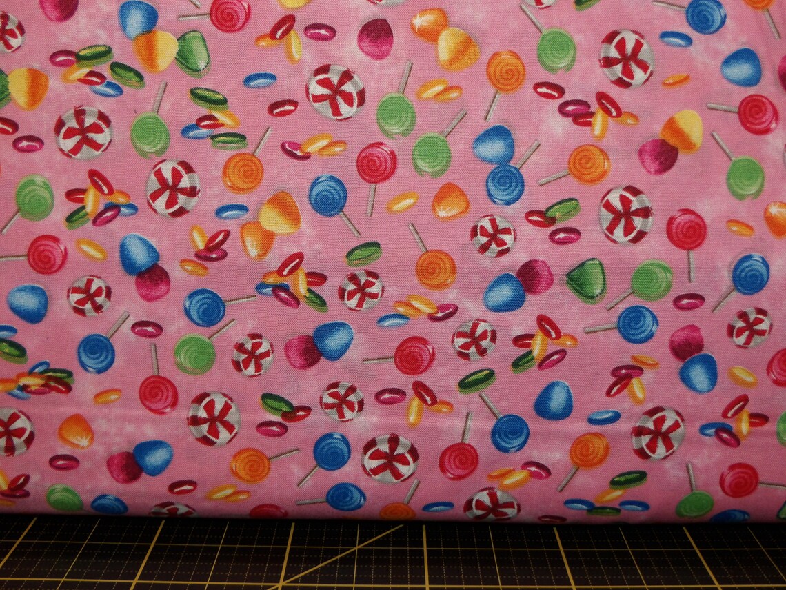 QT Fabrics. Candyland. Candy Pink - Game Original Artwork - Etsy
