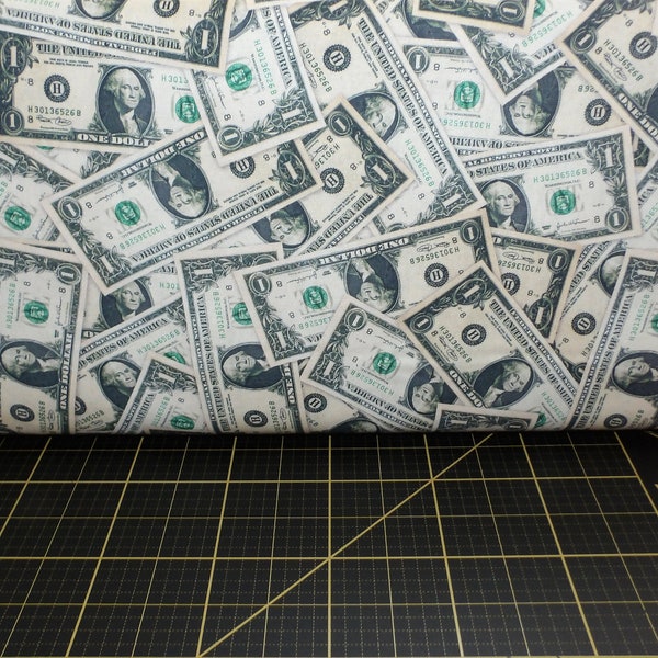 Money Print Fabric - Etsy Canada