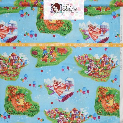 QT Fabrics. Candyland. Candy Pink Game Original Artwork by | Etsy