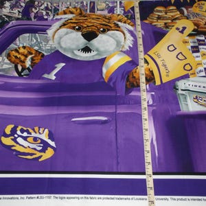 Sykel Enterprises. NCAA LSU Tigers Tailgate Panel 36 Inch Digitally ...
