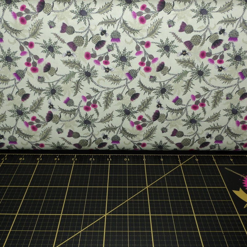 Thistle Fabric - Etsy