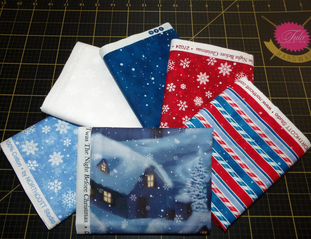 Twas the Night Before Christmas Full Collection Fat Quarter Bundle - 6 ...