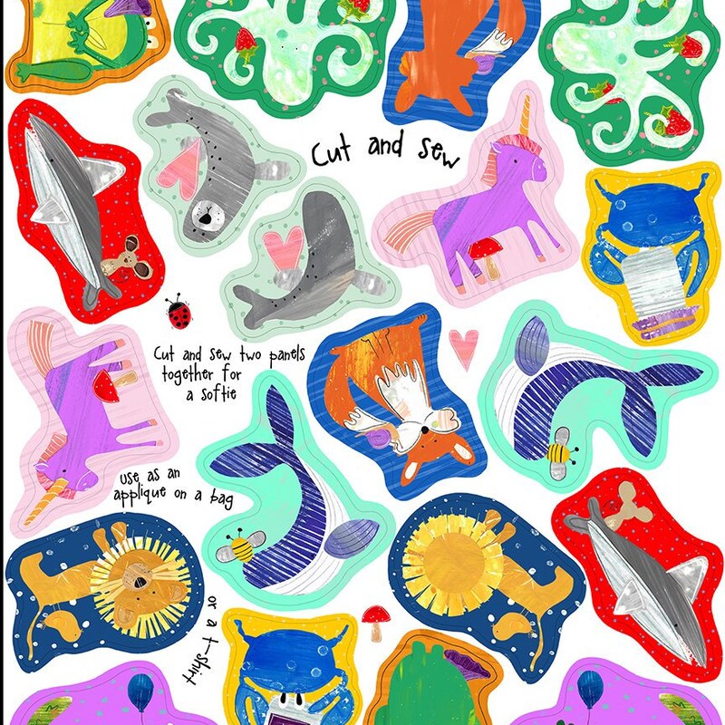 Cut and Sew Panel - Etsy