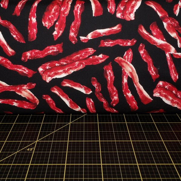 Bacon Fabric - Etsy