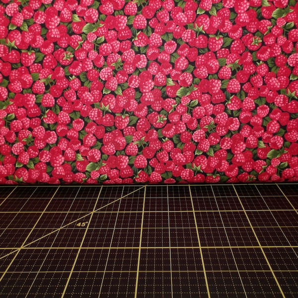 Raspberry Fabric - Etsy