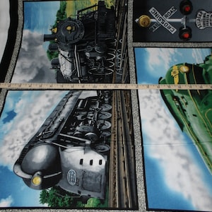 Blank Quilting. on the Right Track. Train Panel 2/3 Yd - Etsy