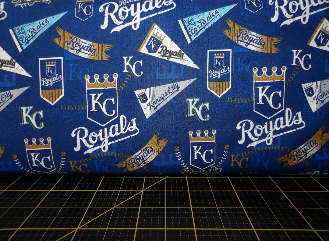 Fabric Traditions. MLB Kansas City Royals Retro, 56/58 Inches Wide - Etsy Fabric Traditions. MLB Kansas City Royals Retro, 56/58 Inches Wide - Etsy