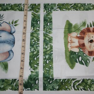 Northcott. Wee Safari. Growth Chart Project Panel 2/3 Yd - Etsy