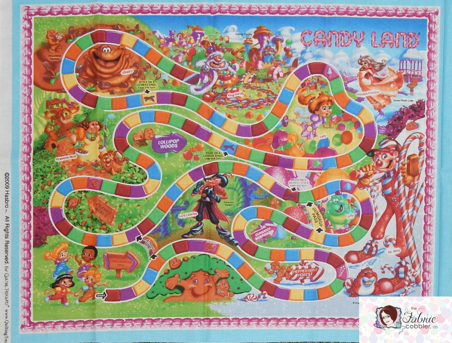 Printable Candyland Board Layout 1,600+ Board Game Path Stock