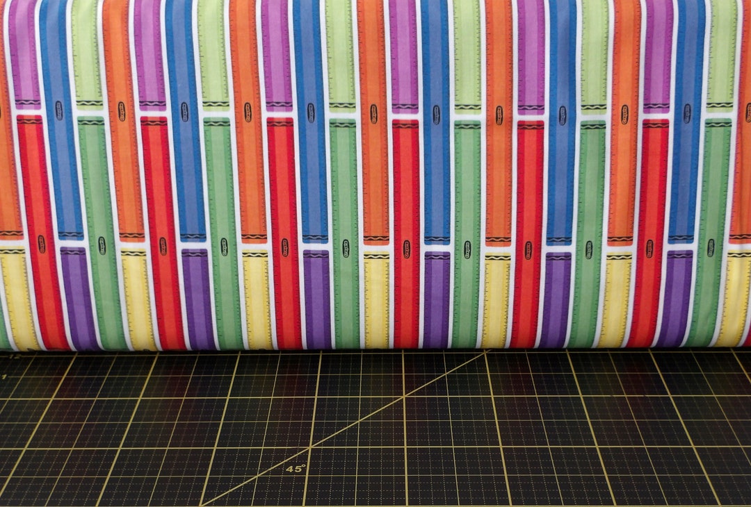 Riley Blake. Crayola I Dream in Color. Crayola Ruler White - Etsy