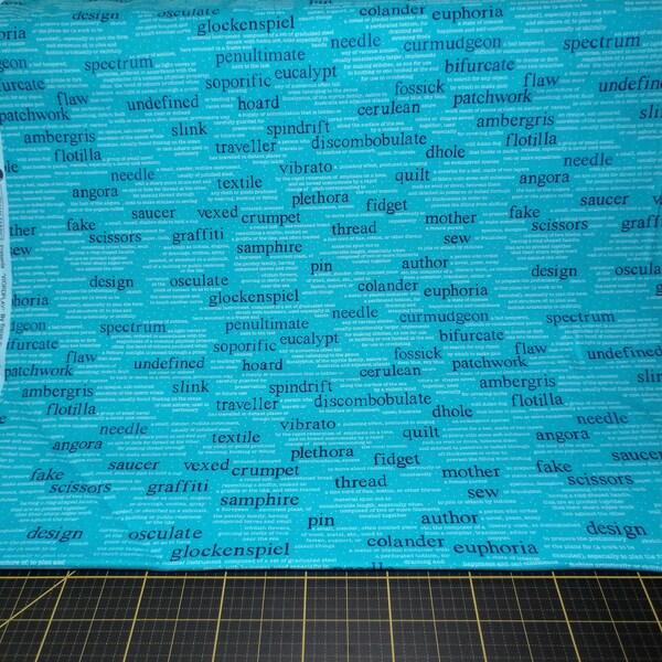 Text on Fabric - Etsy