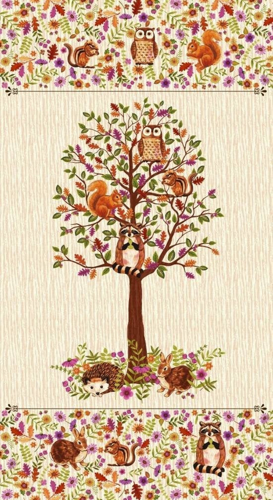 Studio E. Enchanted Forest. Panel 2/3 Yd - Etsy