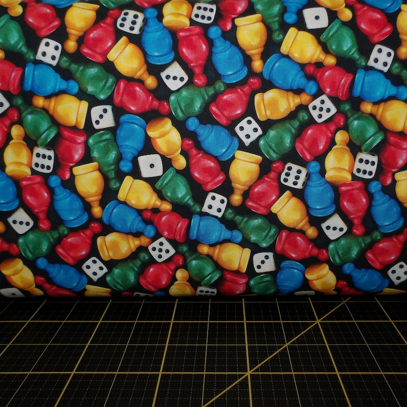 Board Game Fabric - Etsy