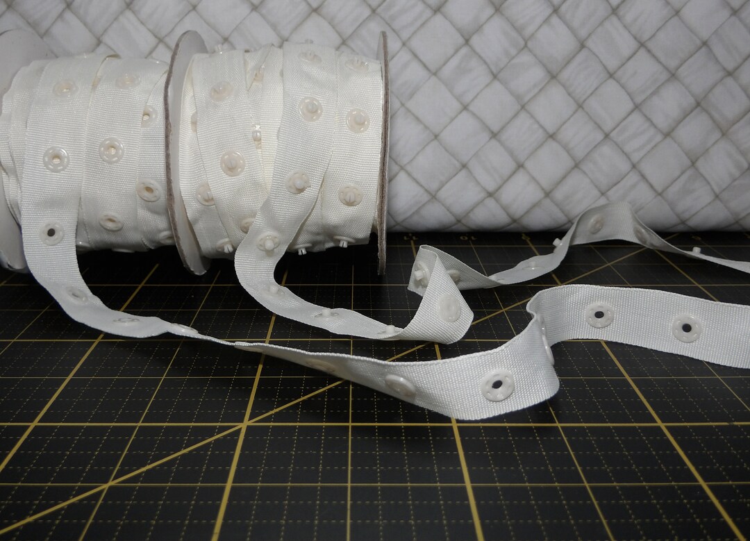 Snap Tape Cream - Baby and Toddler Clothing and Bib Closure Snaps by ...