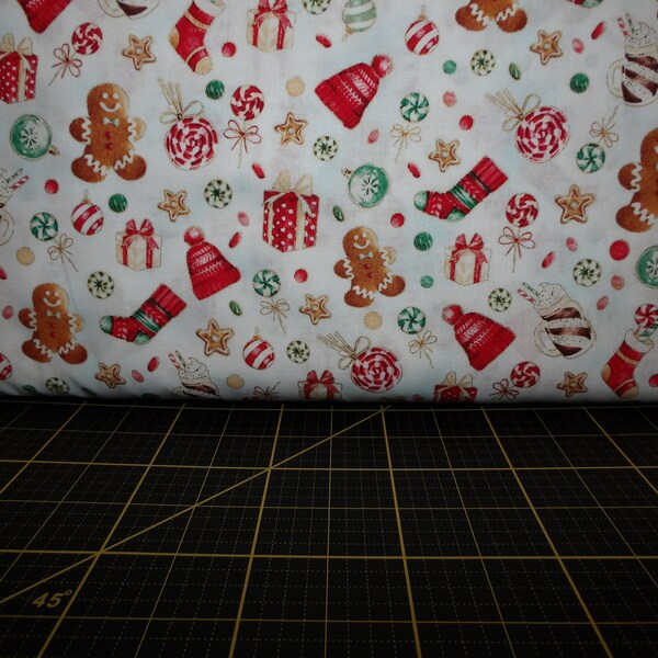 Gingerbread Fabric - Etsy