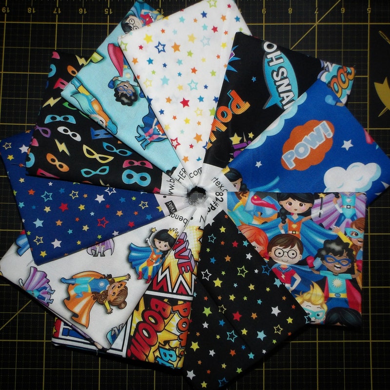 Super Hero Fabric - Etsy