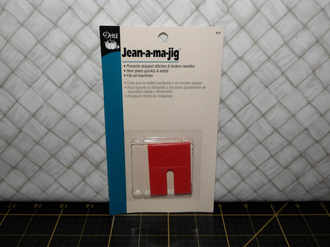Jean-a-ma-jig Heavy Seam Insert Use for Topstitching and Machine ...