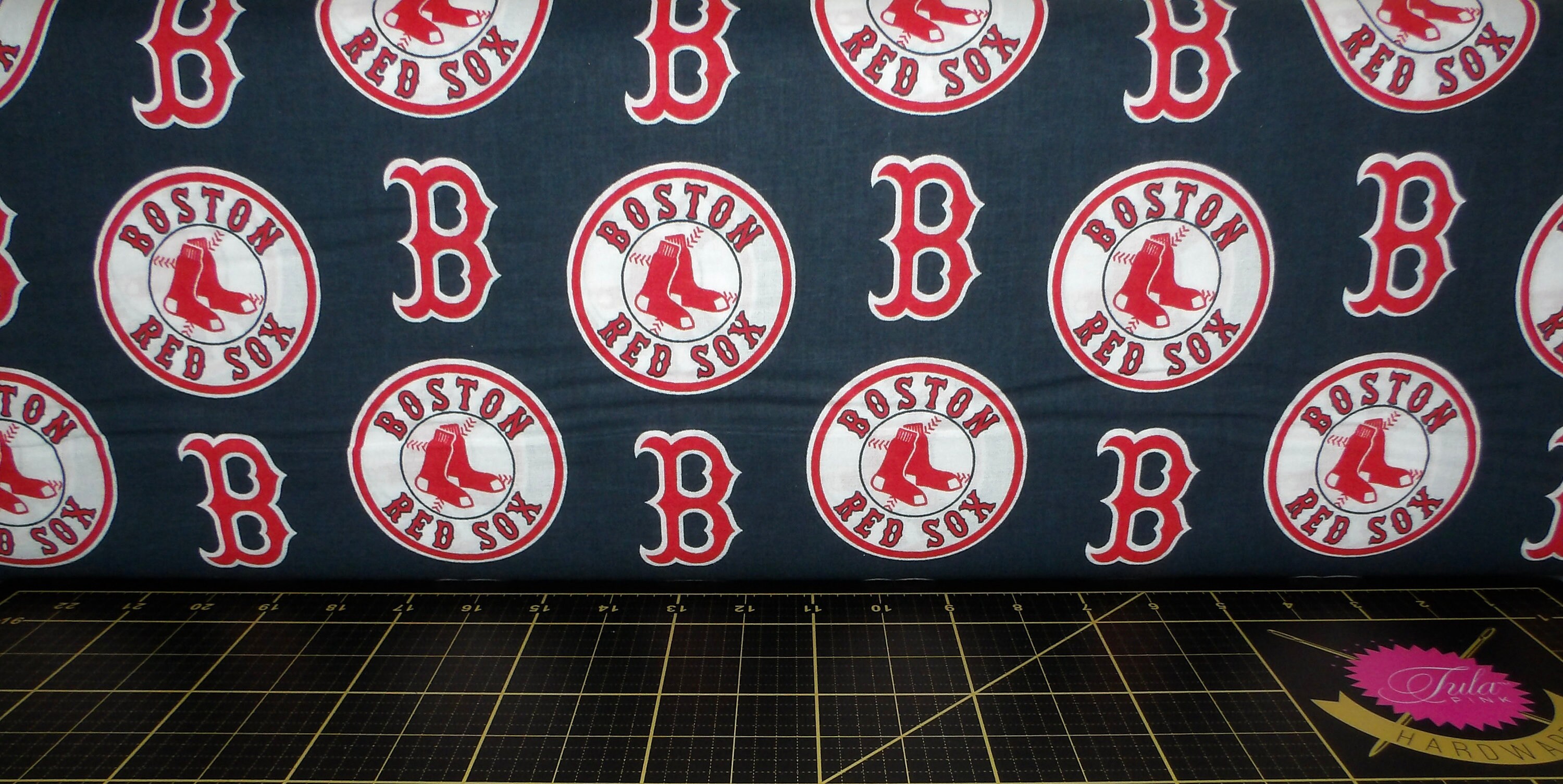 Fabric Traditions. MLB Boston Red Sox Navy 58/60 Wide - Etsy