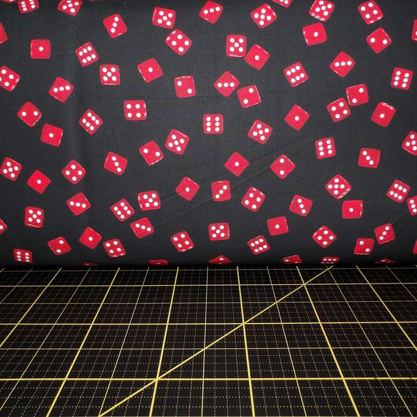 Dice Fabric - Etsy