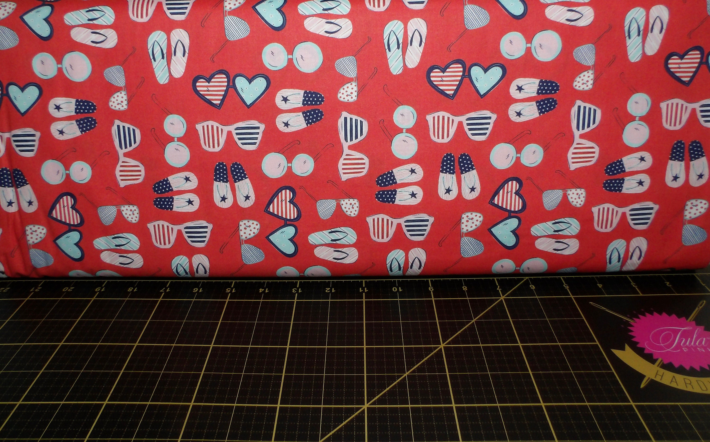 Paintbrush Studio. Stars & Stripes. Shades Red - Summer Patriotic ...