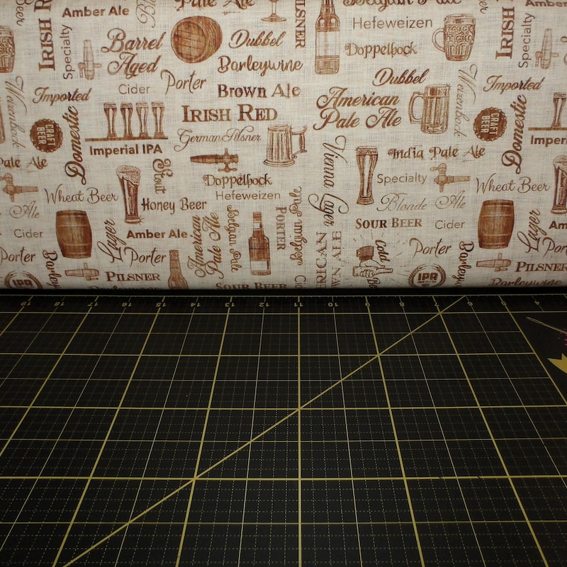 Text Print Fabric - Etsy