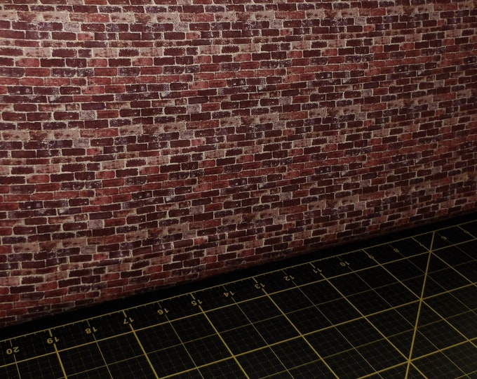 Northcott. Naturescapes. Red Brick Rust - Etsy