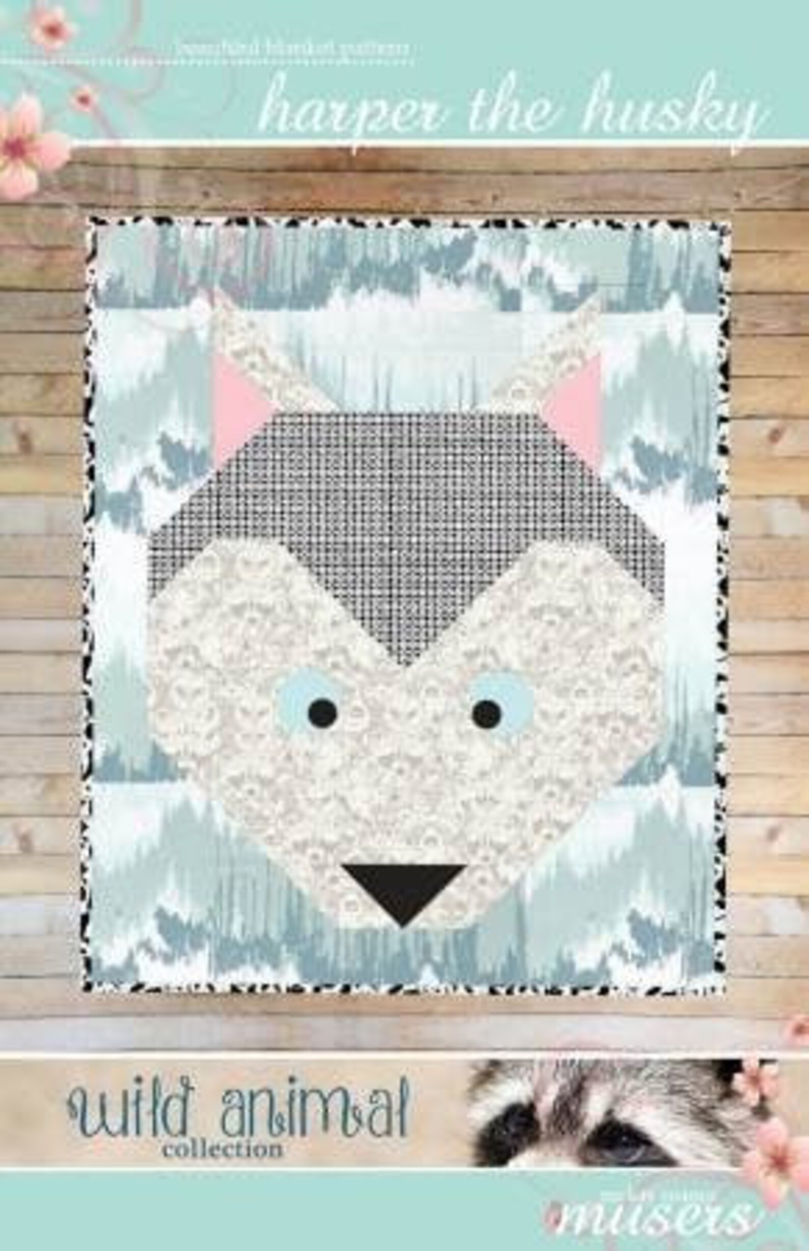 Harper the Husky Baby Blanket Quilt Pattern - Etsy