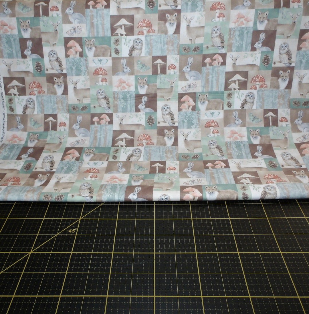 Blank Quilting. Jaded Forest. Patchwork Tan - Designed by Anna Bailey ...