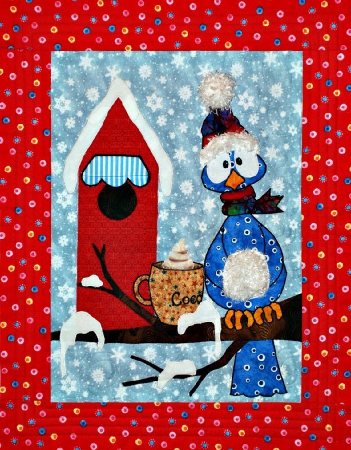 Snowbird Pattern - Out on a Limb Series - by Desiree Designs - Etsy