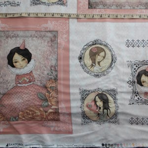QT Fabrics. All for Love Light Rose Panel 2/3 Yd - Mirabelle Quilt ...