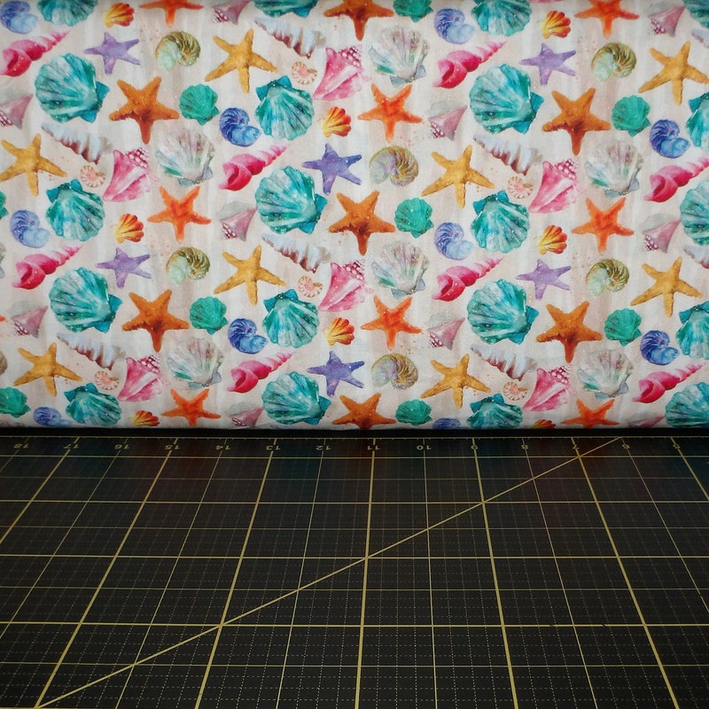 Seashore Fabric - Etsy