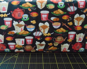 Rice Fabric Takeout Rice Fabric Food New York Style Chinese Grey by ...
