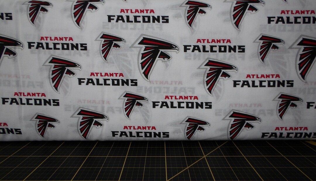 Fabric Traditions. NFL Atlanta Falcons 58/60 Wide - Etsy