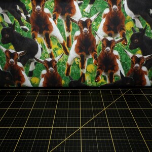 David Textiles. Kids Playing Allover DIGITALLY PRINTED - Baby Goats ...