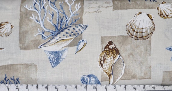 Stof France. Shell Toile Ramie 59 Inches Wide Ramie by the | Etsy