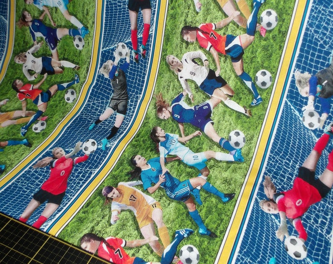 Pink Soccer Fabric - Soccer Football Fabric Pink Girls Sports Fabric by ...