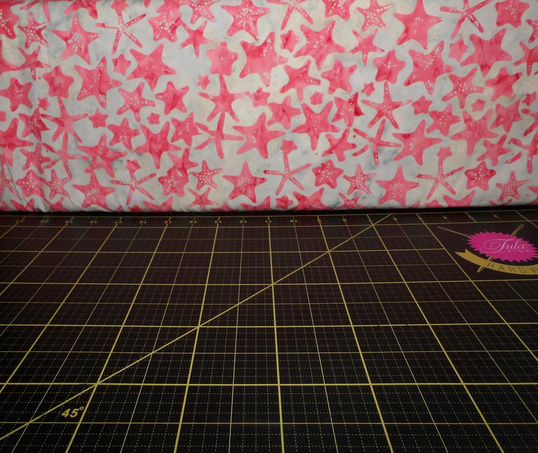 Anthology Fabrics. Under the Sea. Starfish Coral BATIK - Etsy