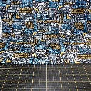 LAST ONE - Northcott Hocus Pocus Fat Quarter Bundle - Full Collection 9 Piece Haunted House ...