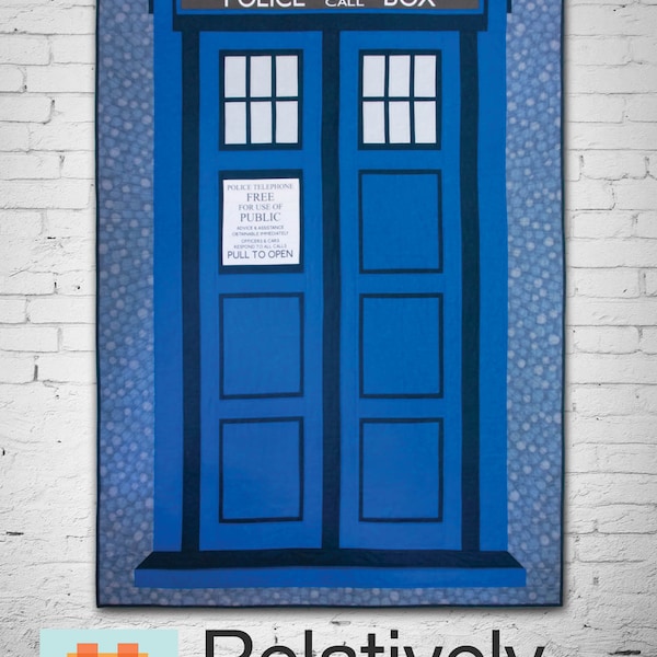 Doctor Who Quilt Pattern - Etsy