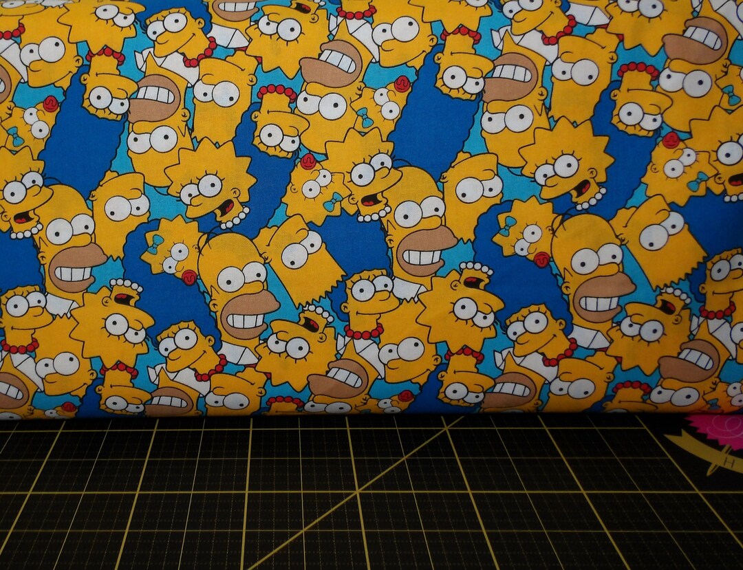 Springs Creative. the Simpsons. Simpsons Head Toss - Etsy