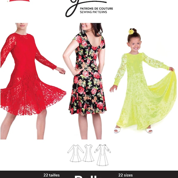 Fit and Flare Dress Pattern - Etsy