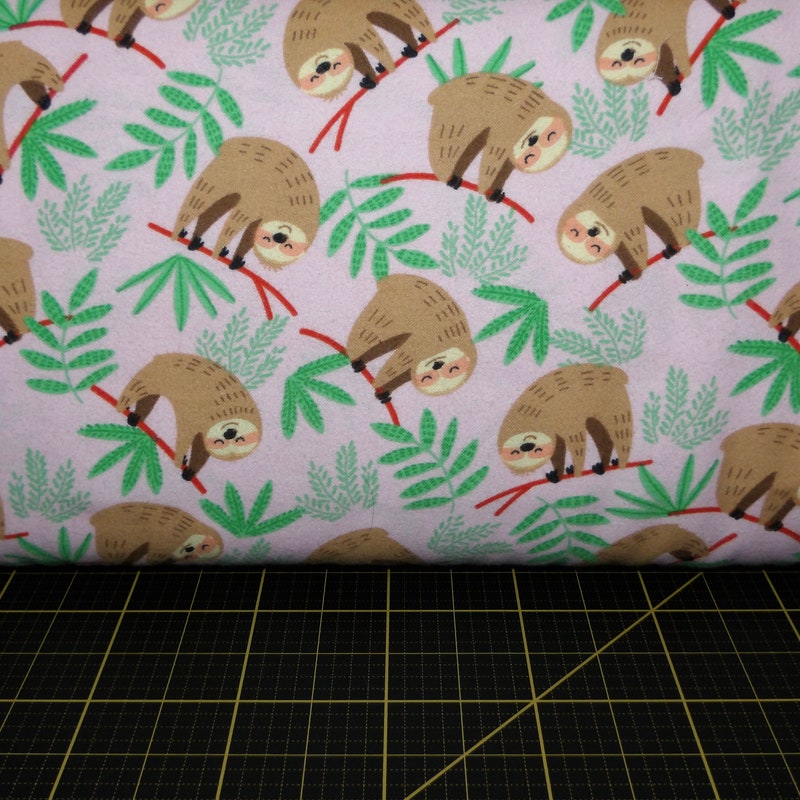 Sloth Fabric - Etsy