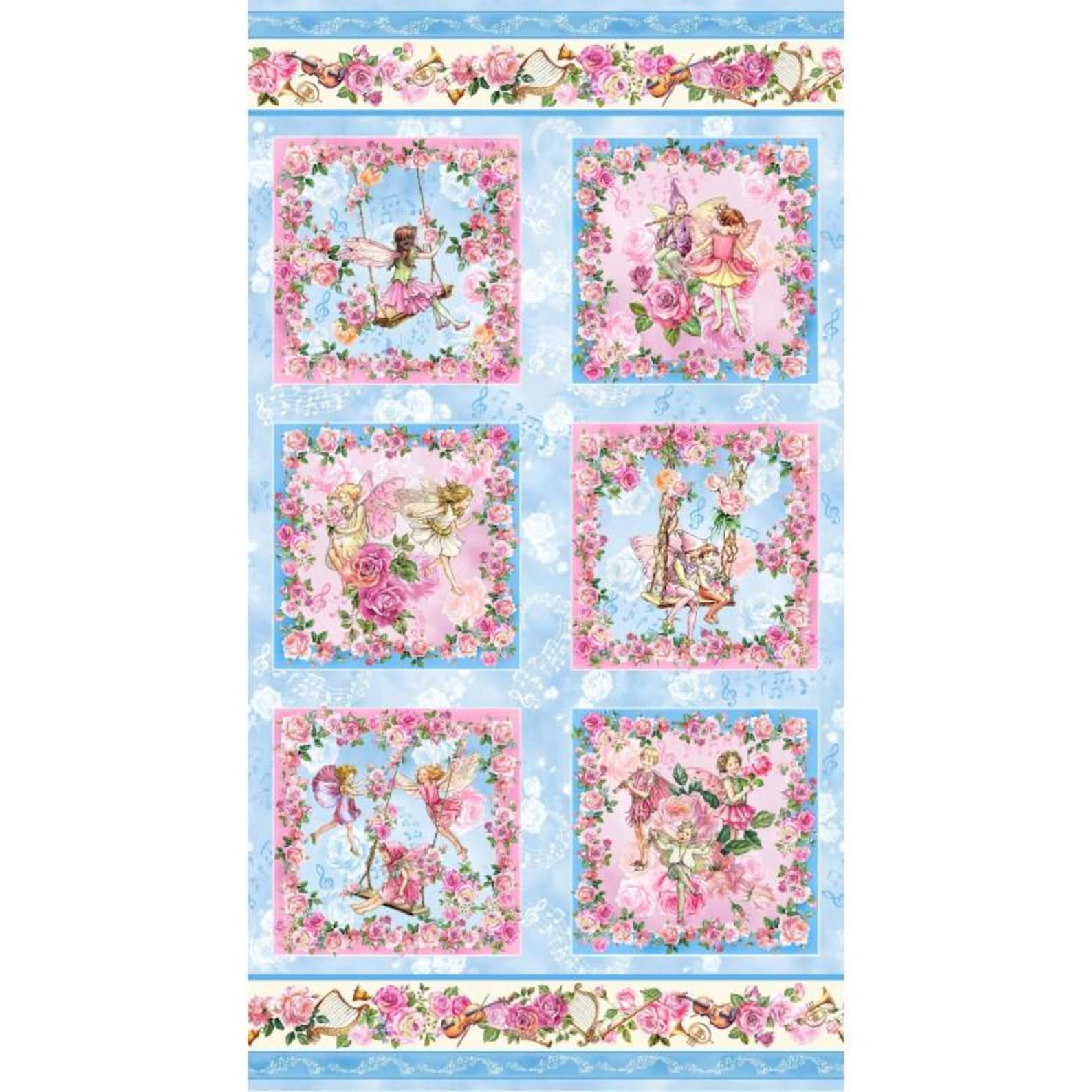 Spring Songs Flower Fairies Full Collection Fat Quarter Bundle - 15 ...