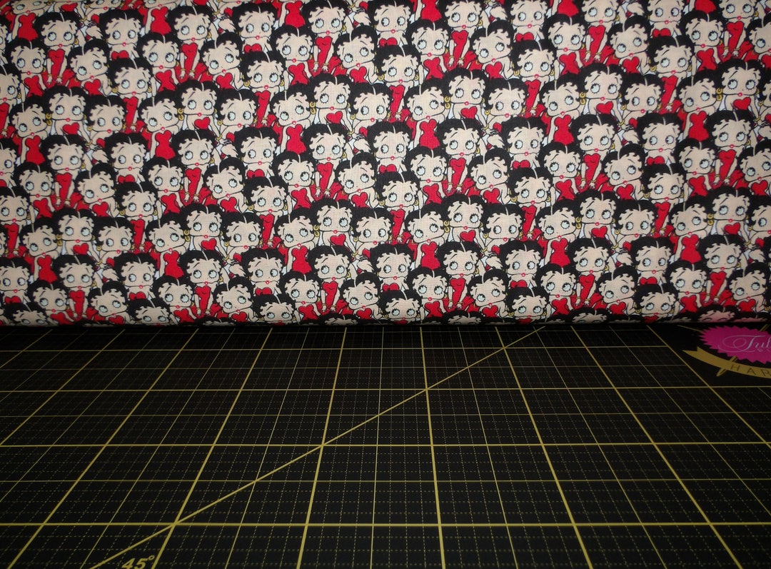 Camelot Fabrics. Betty Boop Collection 3. Betty Boop Stack Multi - Etsy