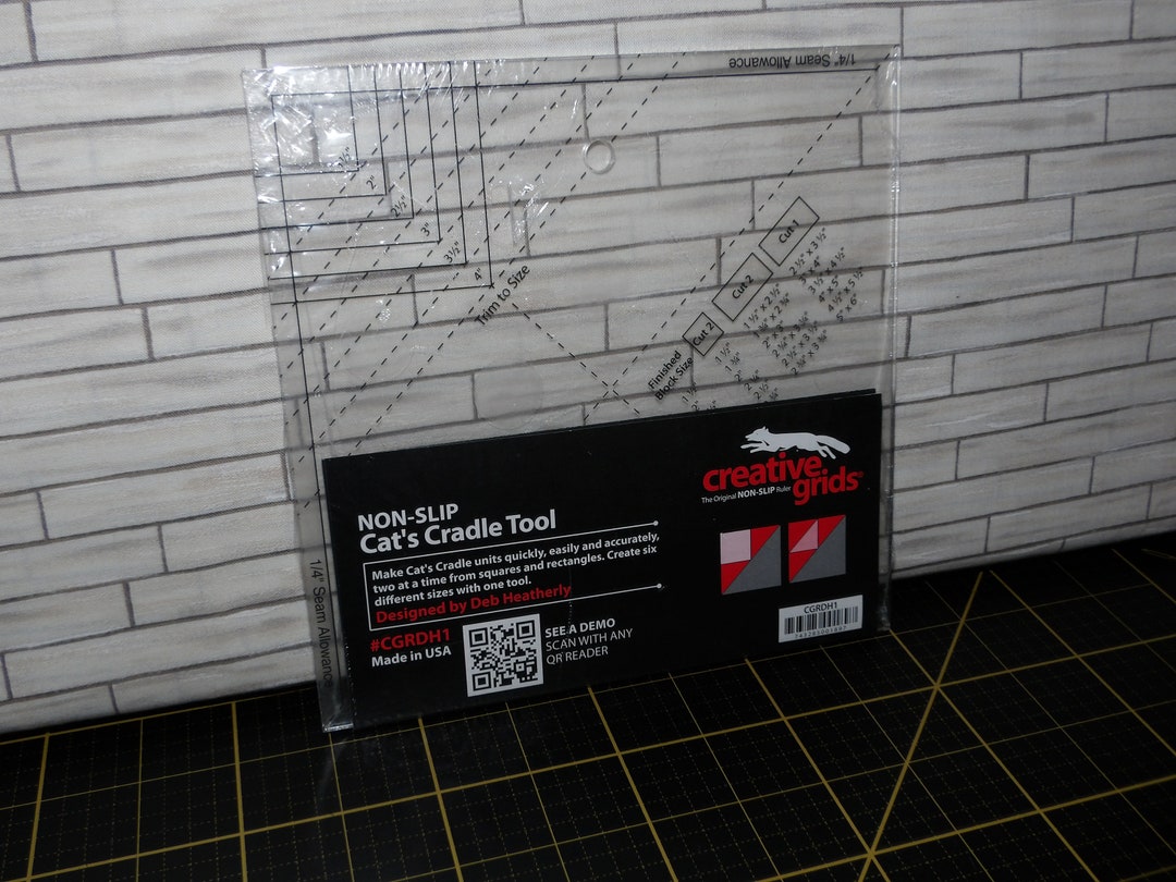 Creative Grids Cat's Cradle Tool Quilt Ruler - Etsy