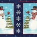 Snow Much Fun. Snowman Panel - Cotton Fabric Panel - 2/3 Yard Panel - Etsy