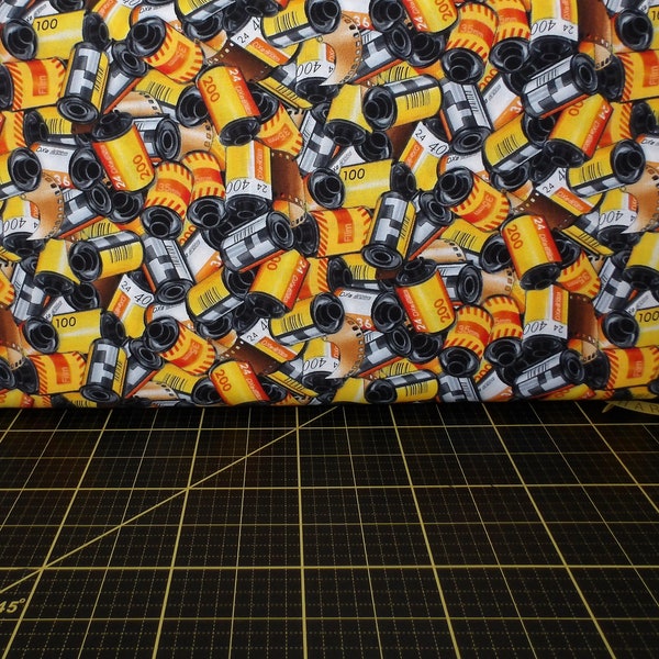 Camera Fabric - Etsy